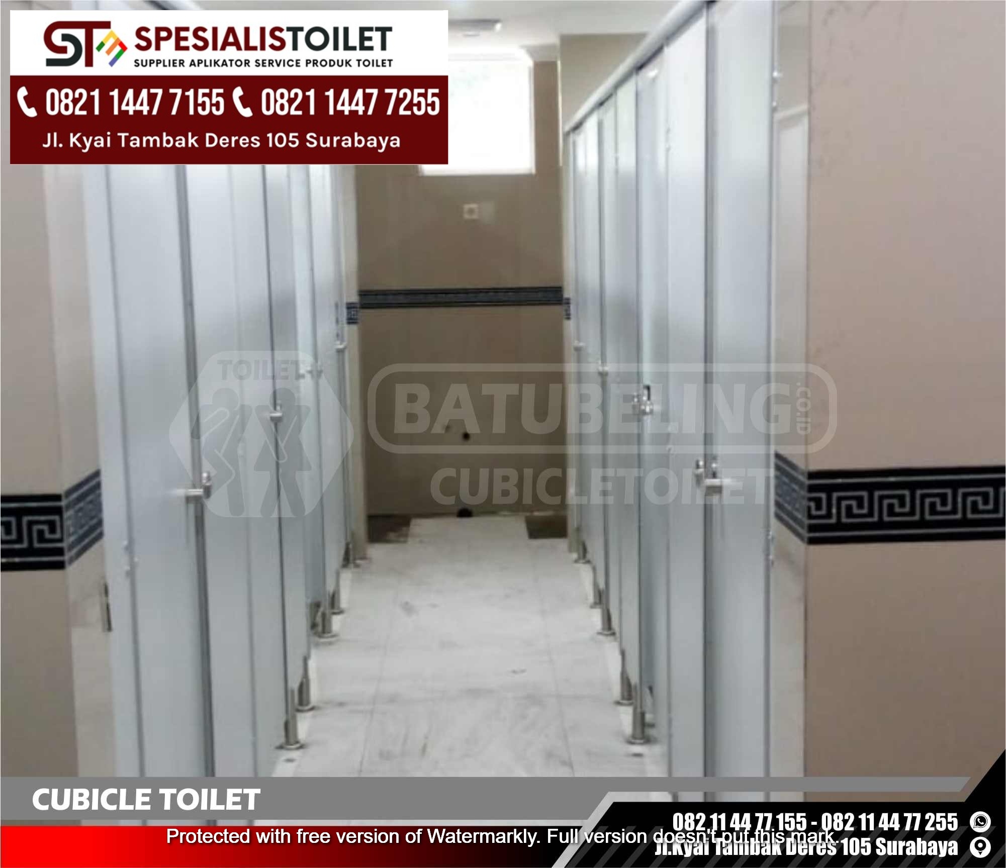 Kontraktor Cubicle Toilet Kantor #1 Sidoarjo - Spesialis Toilet