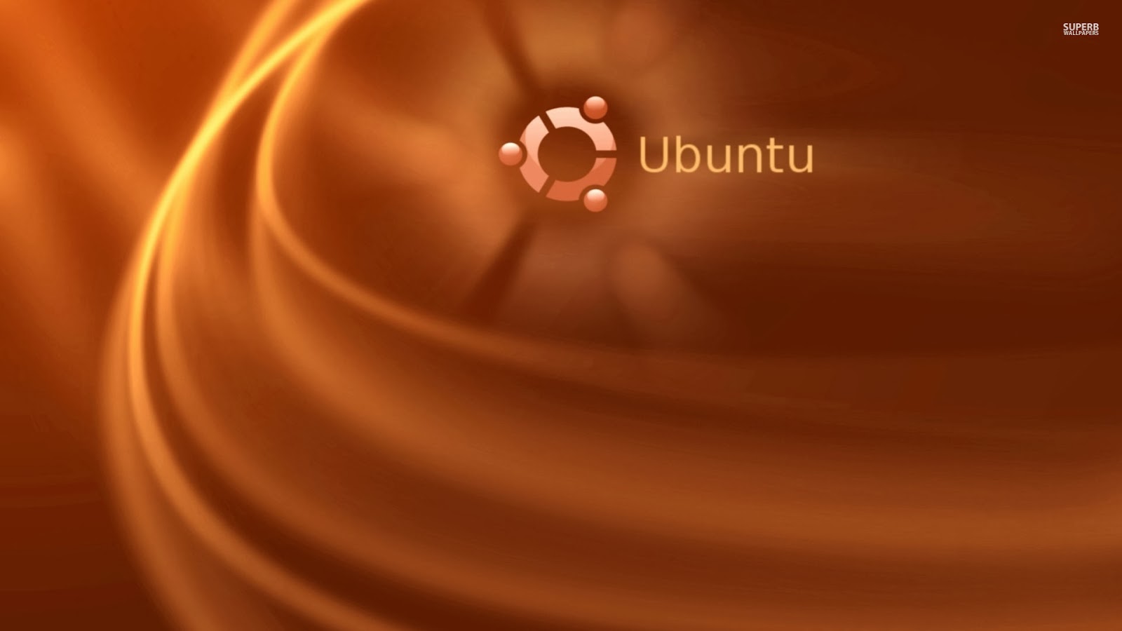 Ubuntu Linux Logo Wallpaper - HD wallpaper