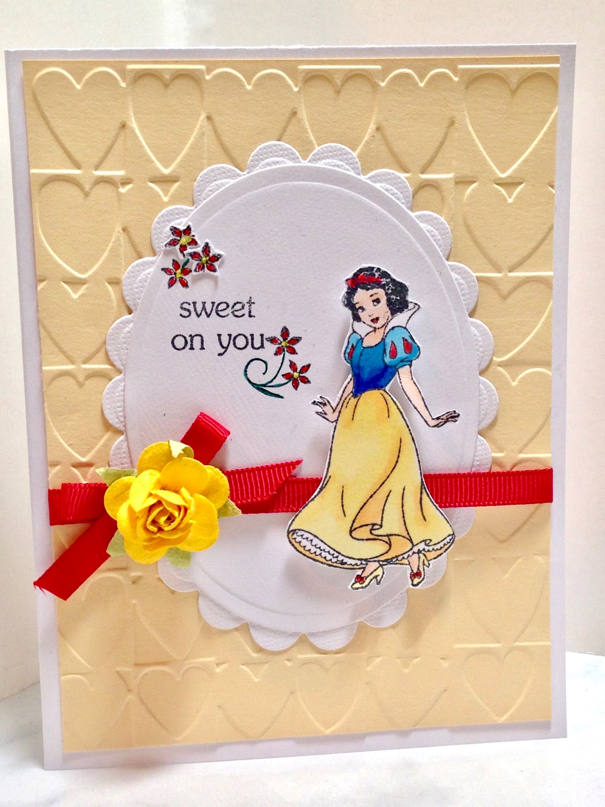 Amy's Creative Pursuits: A Handmade Disney Valentine and A Galentine Card