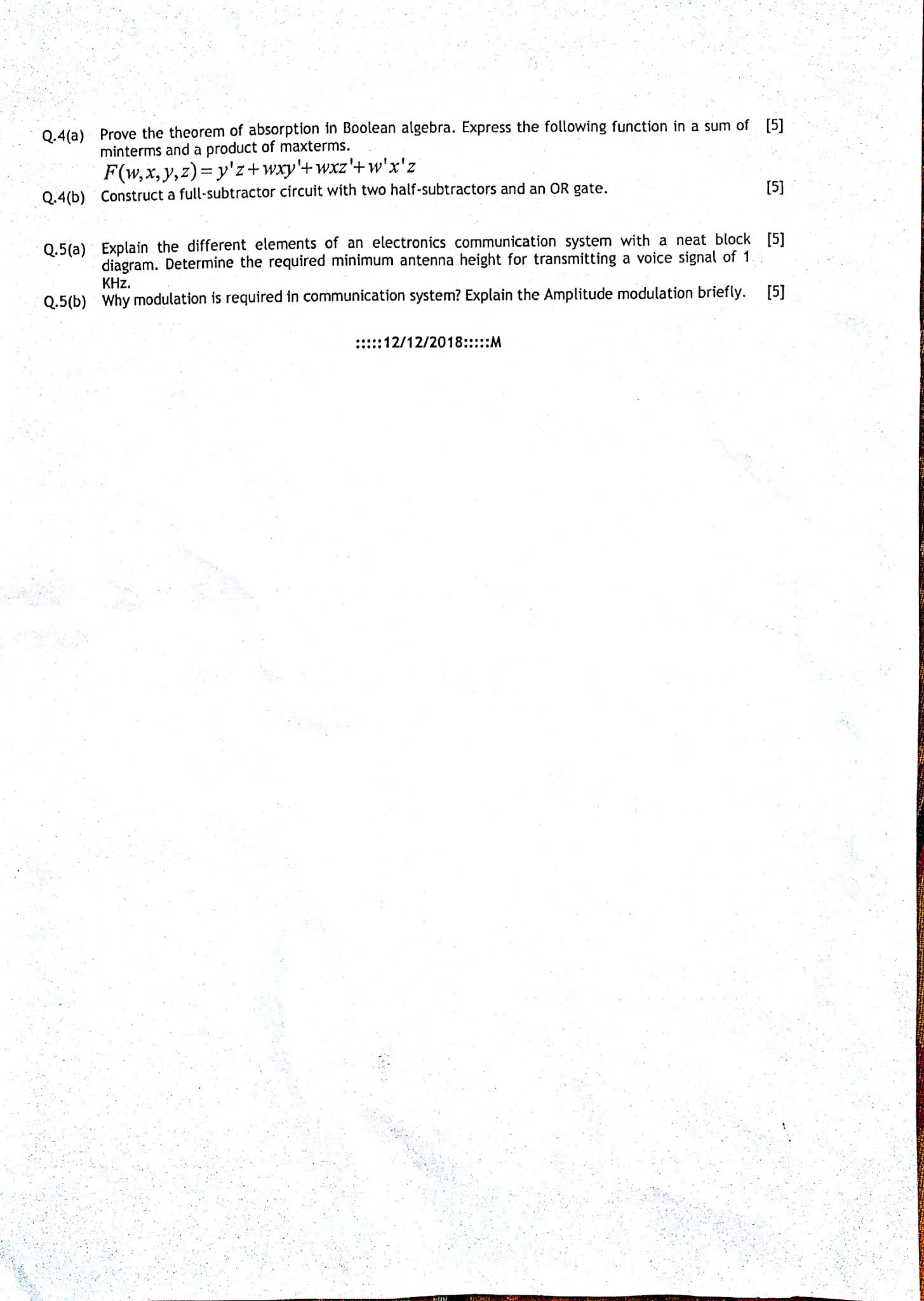 EC101 Basics of Electronics & Communication Engineering bit mesra ...