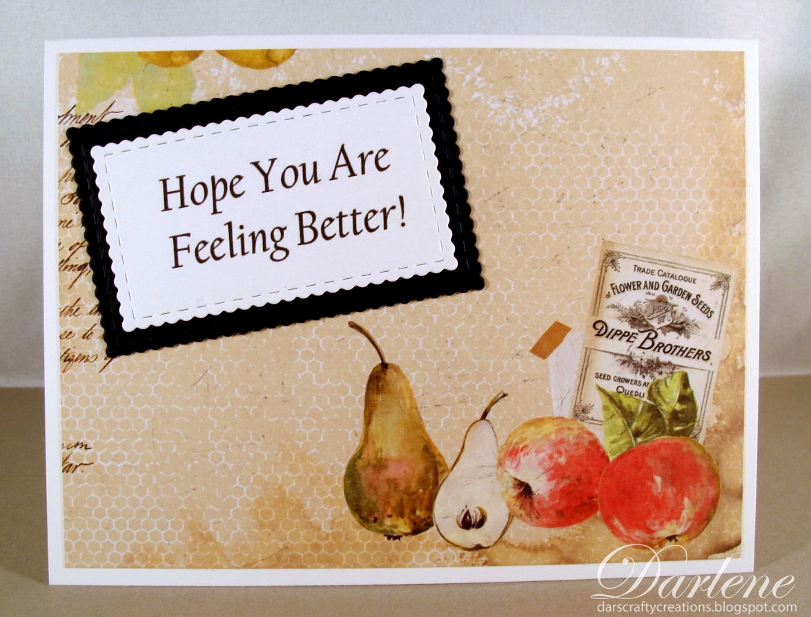 DAR'S CRAFTY CREATIONS: Get Well Cards for a Friend