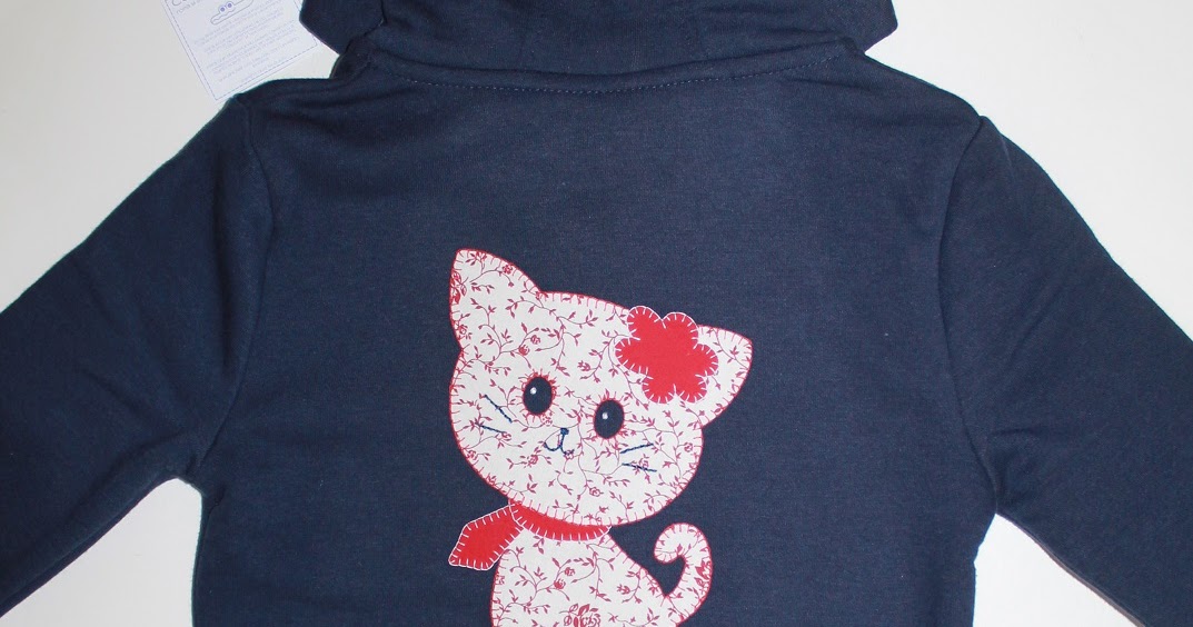 cocodrilova: sudadera gatito