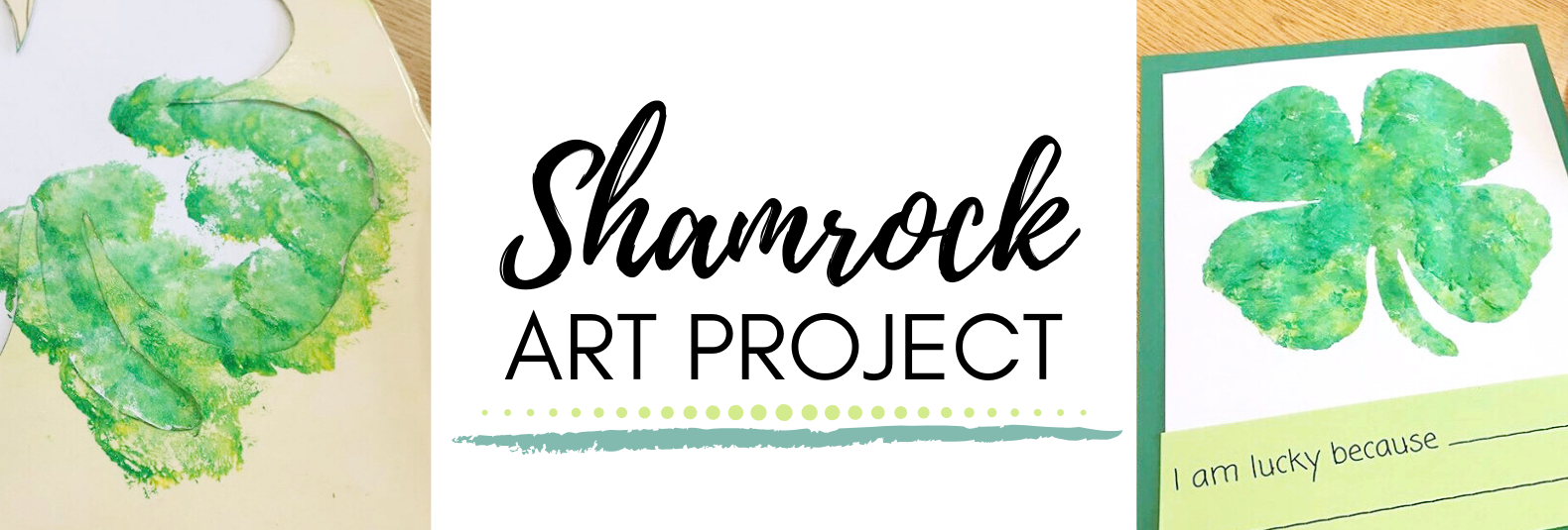 Shamrock Art Project for March Classroom Bulletin Board and Student ...