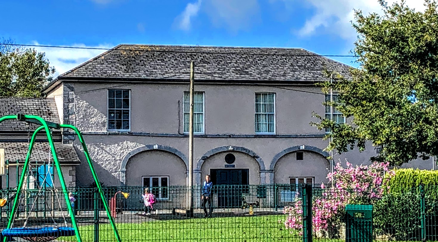 Patrick Comerford: Colourful buildings in Buttevant under blue skies ...