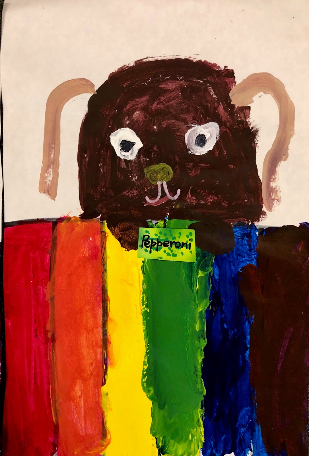 TNPS Student Artists: KINDERGARTEN DOGS