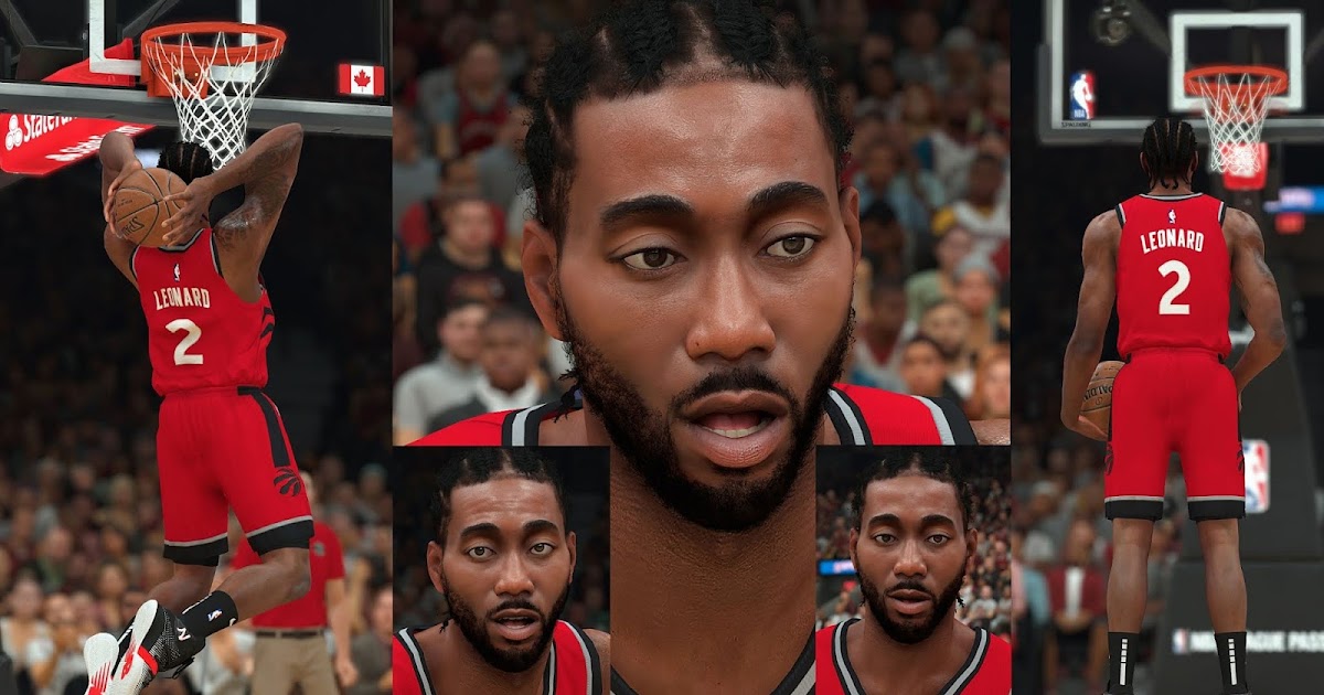 NBA 2K19 Kawhi Leonard Cyberface - Shuajota - NBA 2K24 Mods, Cyberfaces ...