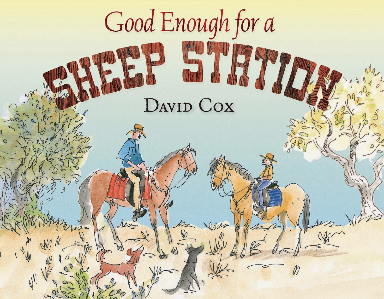 Kids' Book Review: 12 Curly Questions with author/illustrator David Cox