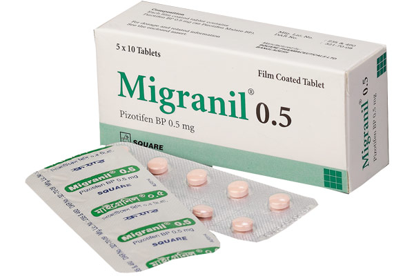 Migranil Tablet মাইগ্রেনিল® মাইগ্রেইন জনিত মাথা ব্যথা এর প্রতিরোধক চিকি ...