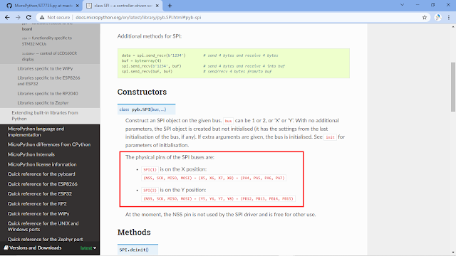 Embedded things: MicroPython/PyBoard exercise: + 1.8" 128x160 TFT ...