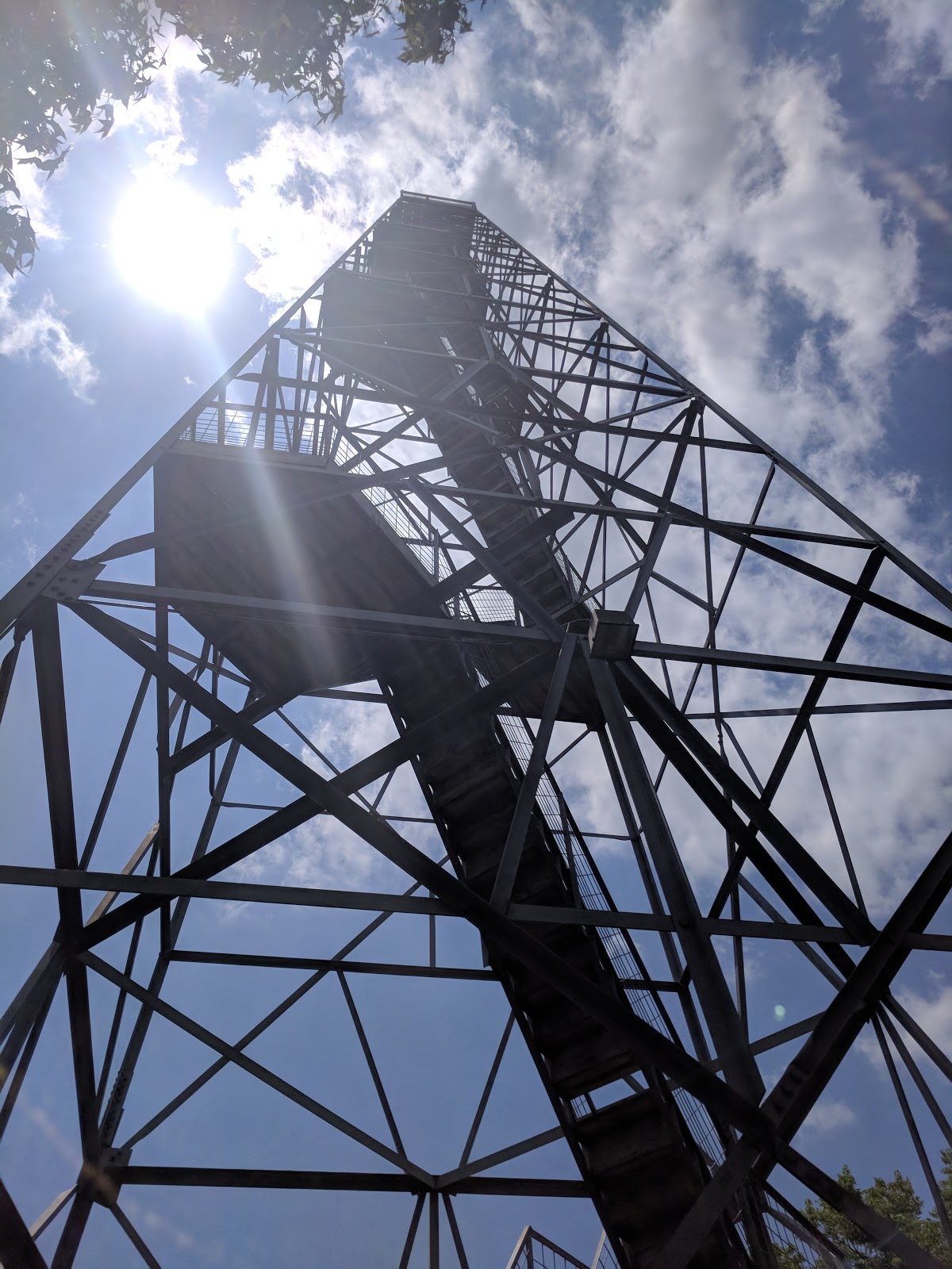 Travel Adventures of Tony & Stacie: 100 ft. Tower Climb