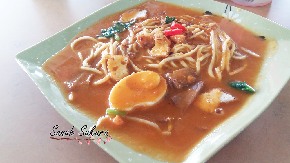 Sarapan Mee Jawa di Restoran Rasa Sayang, Bintulu