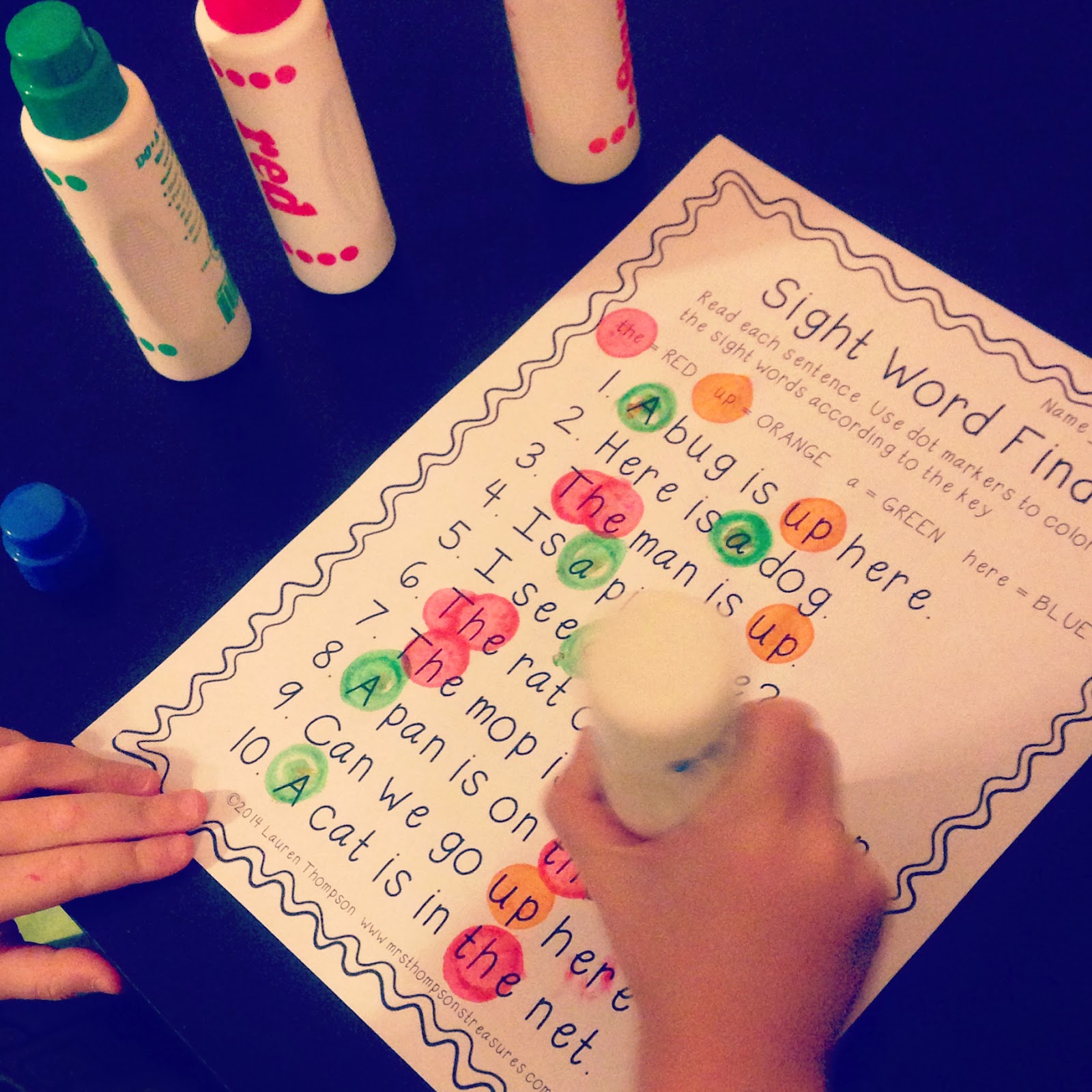 6 Ways to Use Dot Markers (Bingo Daubers) in the Classroom - Mrs ...