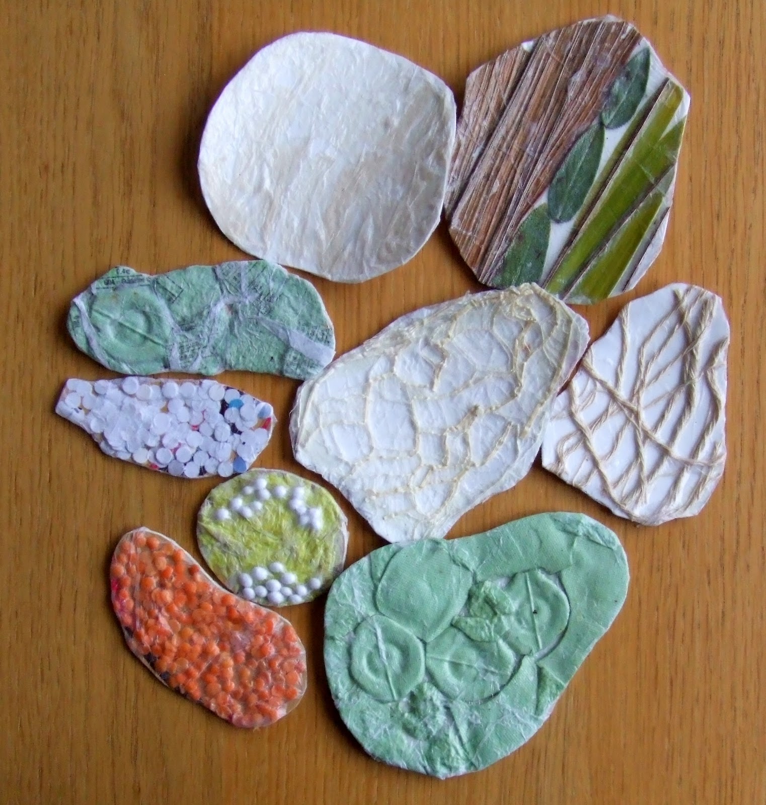 Mid-Life Craftis: Week 14 - Textured Stones