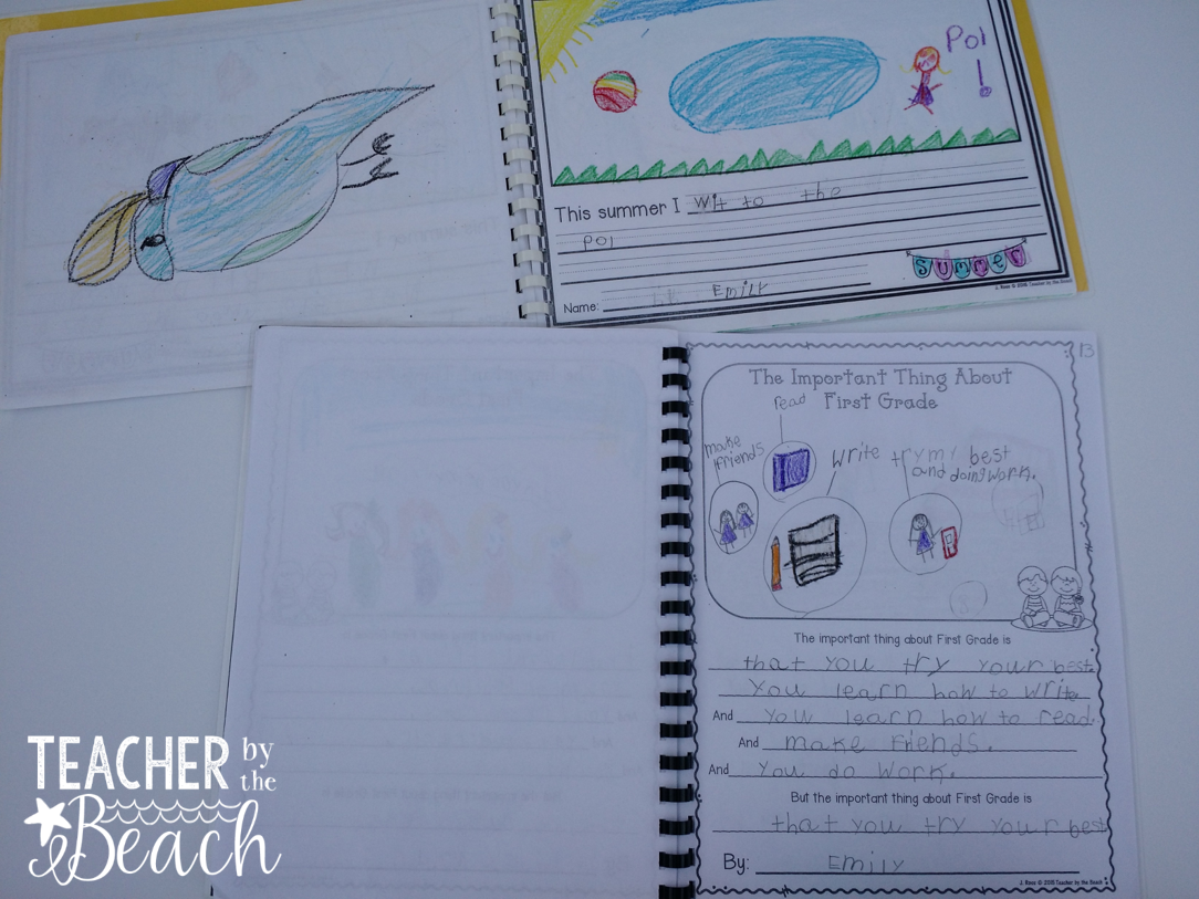 Class Books for the Year - Teacher by the Beach
