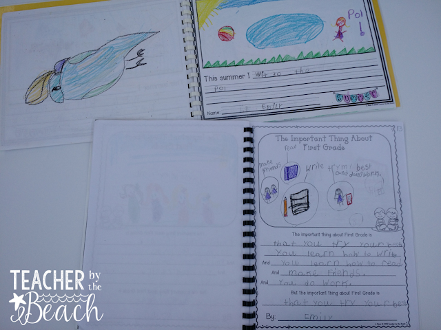 Class Books for the Year - Teacher by the Beach