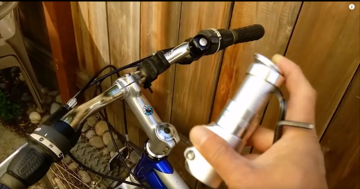 HyperGauge: Raise the bike handle bar with a cheap eBay kit ...