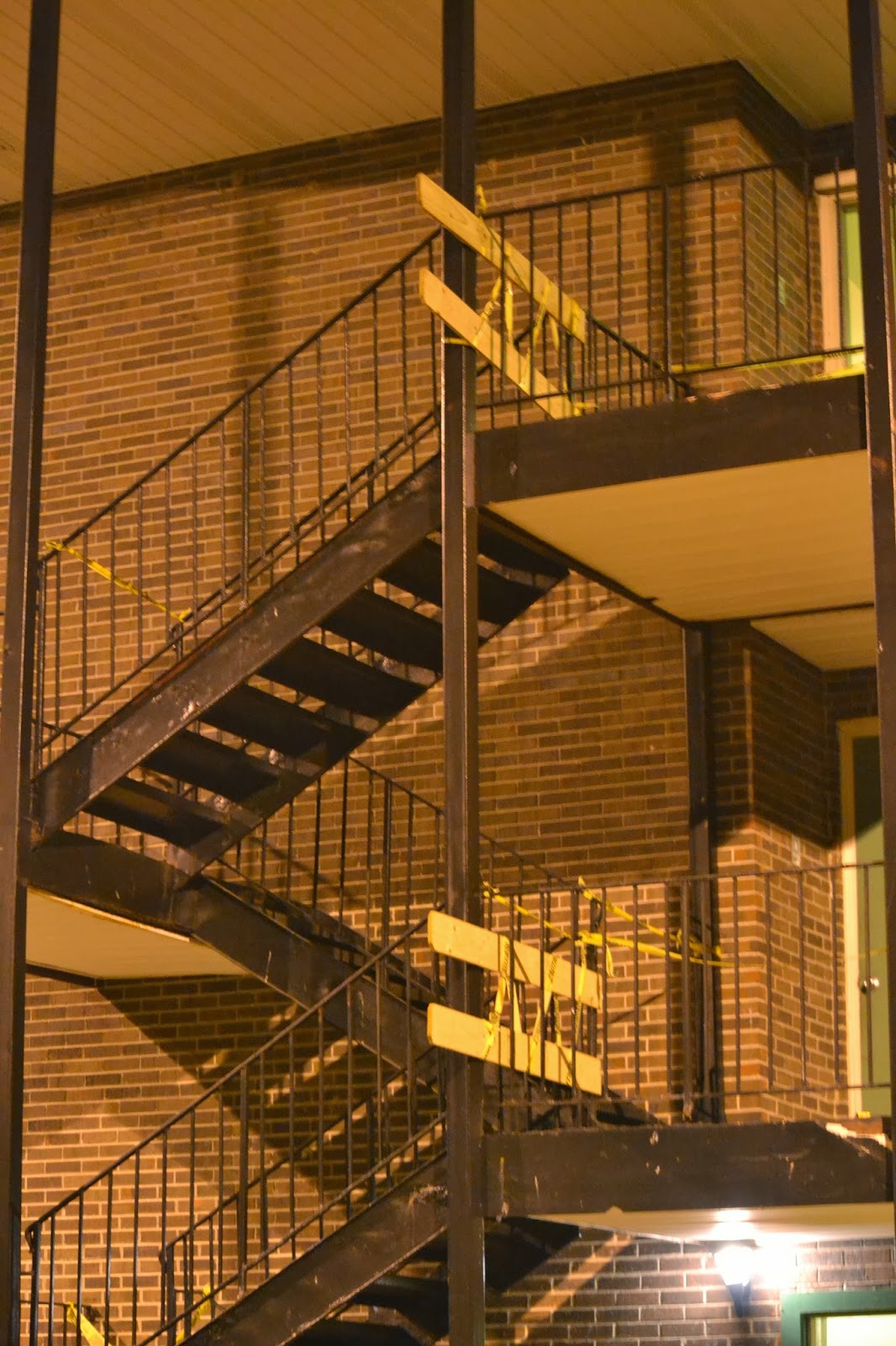 Neighbor 2 Neighbor: Back Stairs Collapsed