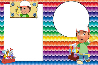 Handy Manny Party: Free Printable Invitations. - Oh My Fiesta! in english