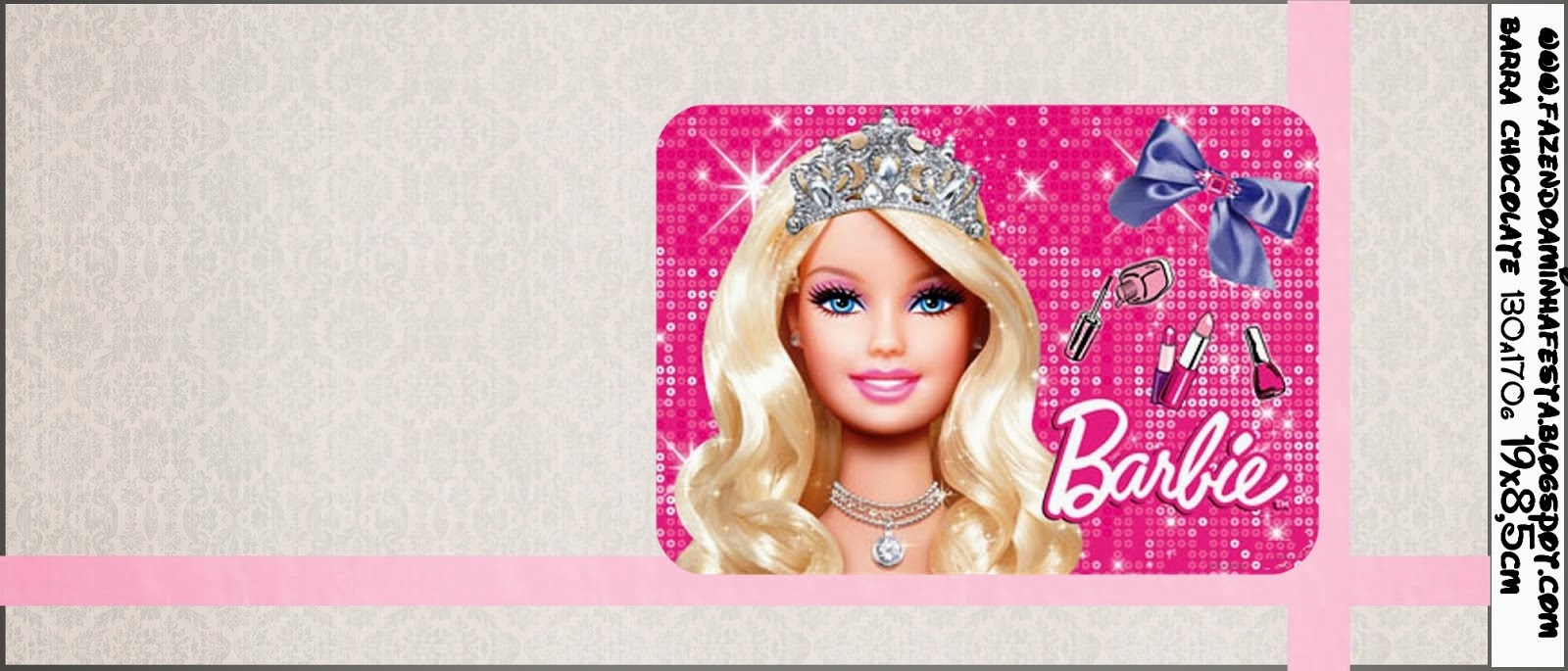 Barbie Life Style: Free Printable Candy Bar Labels. - Oh My Fiesta! in ...