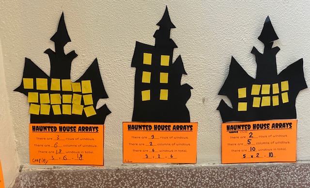 Third Grade's a Charm: Haunted House Arrays