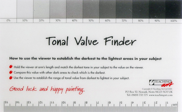 MAKING A MARK: The Denman Ross Value Scale
