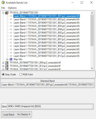 Belajar RS-GIS: Menggabungkan Band (Layer Stacking) Citra Sentinel-2