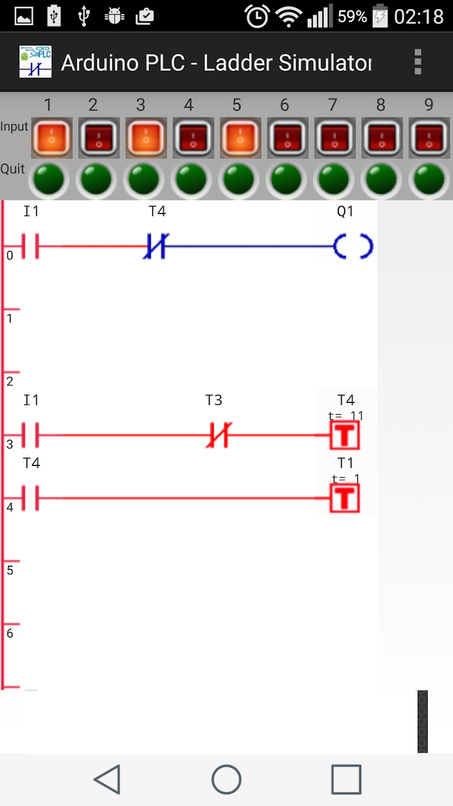 Arduino PLC - Ladder Simulator Pro