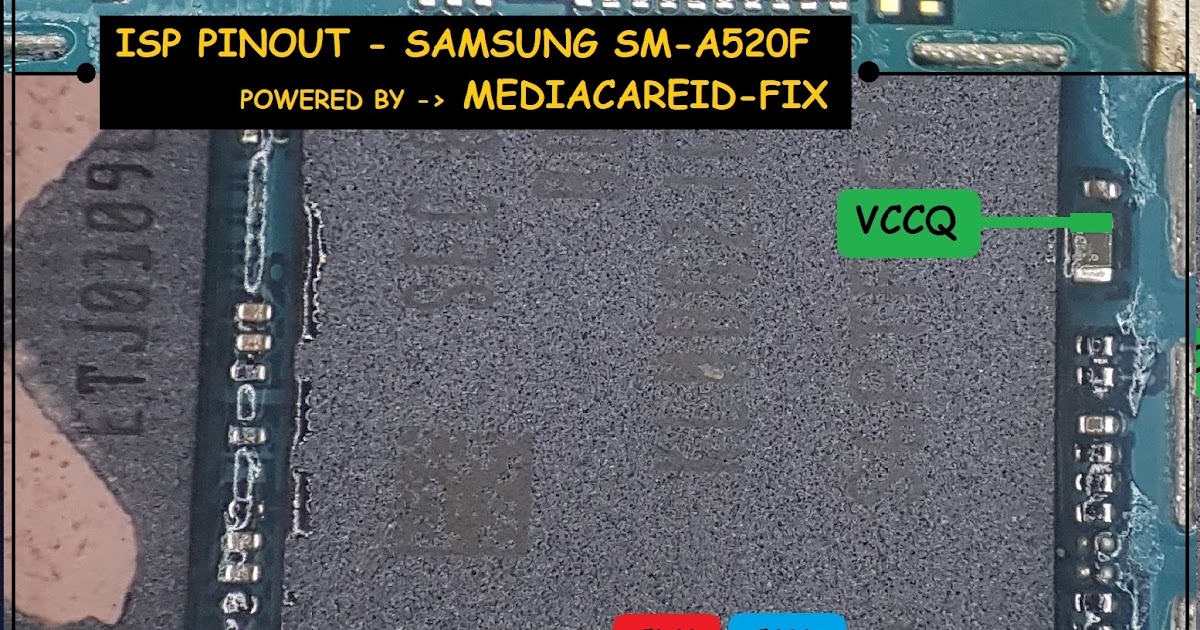 MEDIA CARE TELEKOMUNIKASI INDONESIA: ISP PINOUT SAMSUNG SM-A520 (A5 2017)