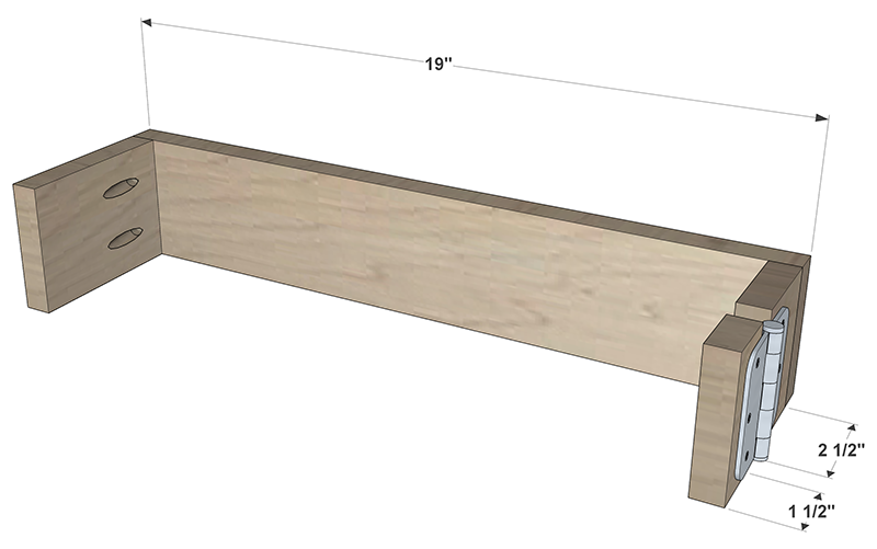 DIY Wall Mount Rack For Patch Panels