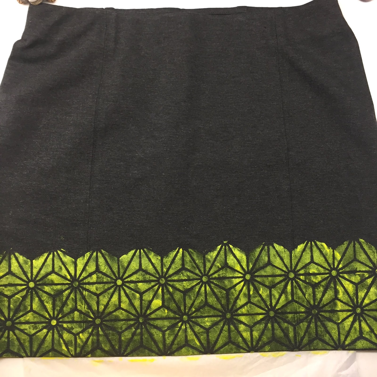 StencilGirl Talk: Let's Wear It: Stenciled, Embroidery Embellished ...