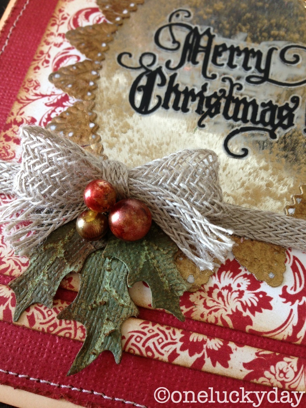 One Lucky Day: Merry Christmas card