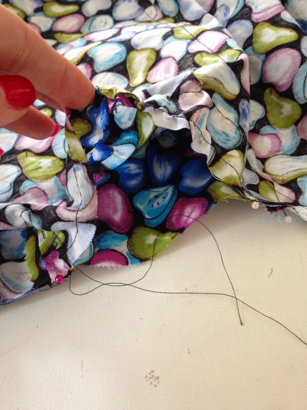 Sew Retro Rose: Swirl Sew-along : Part 6 : Adding The Skirt, And We're ...