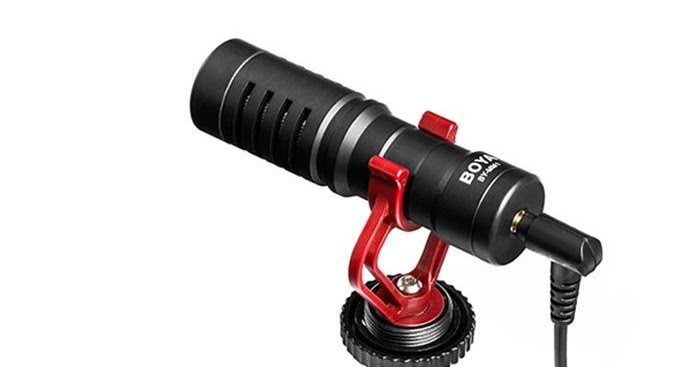 YouTube Video Microphone for Smartphone, PC and DSLR- (BOYA BY-MM1)