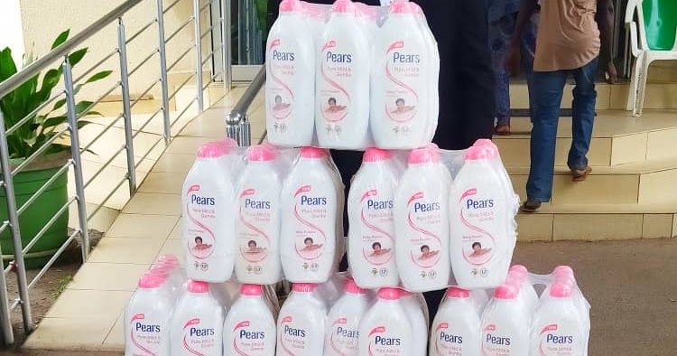 Unilever Nigeria Donates Pears Baby Powder to LASUTH - Brand Icon Image ...
