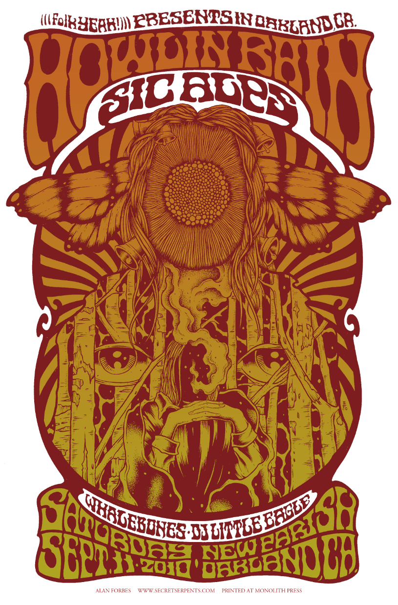 Crewkoos Rock Poster Artists Interviews: Alan Forbes (US Version)