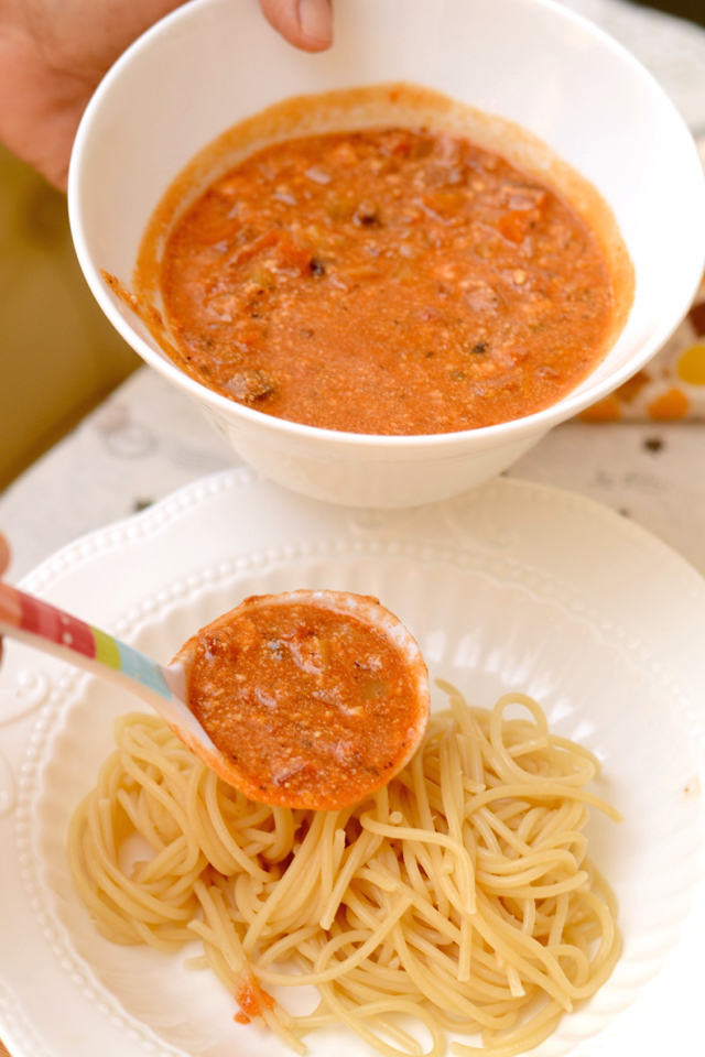 Coco's Sweet Tooth ......The Furry Bakers: 素豆腐意大利面 Vegetarian Spaghetti ...