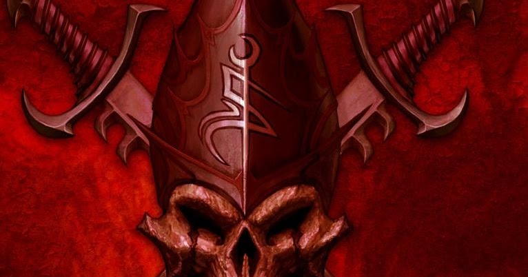 Sable and Spray: Dark Elf Standard Bearer of Khaine for Warhammer ...