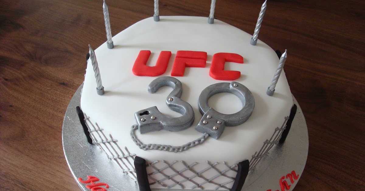 Ufc Octagon Cake
