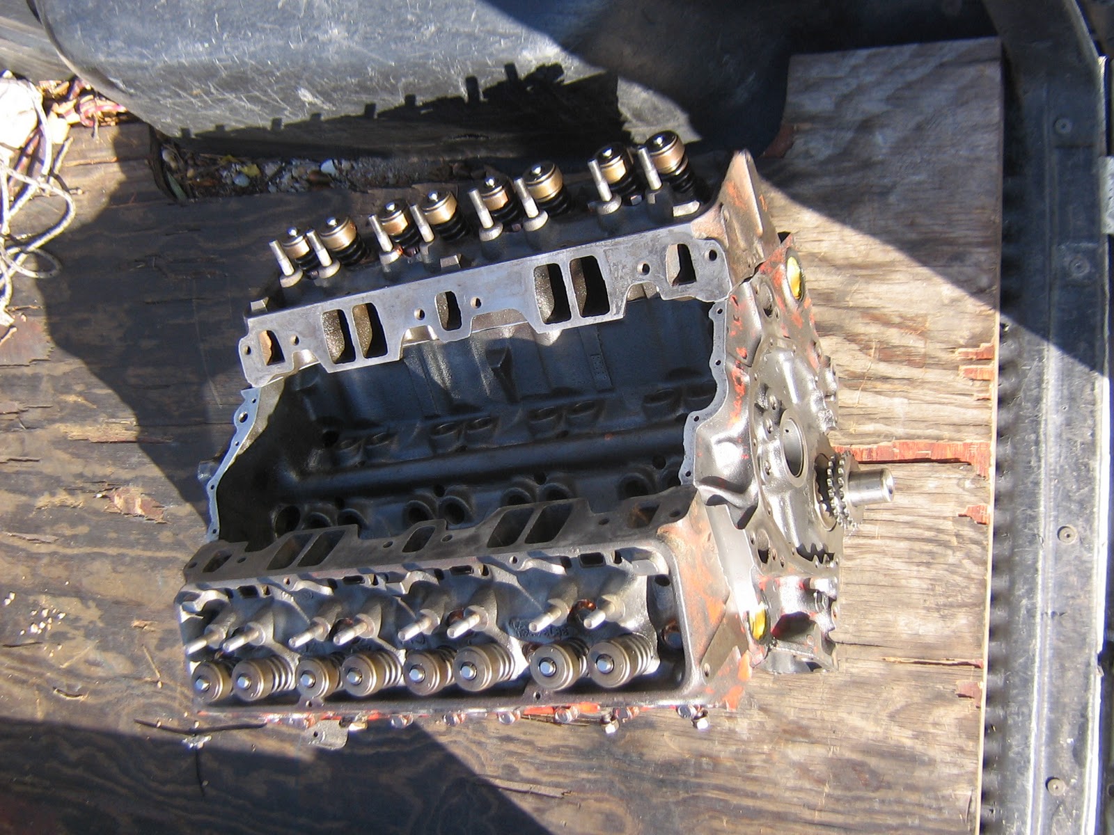 G.Garage speed shop: My first Chevy 427 engine