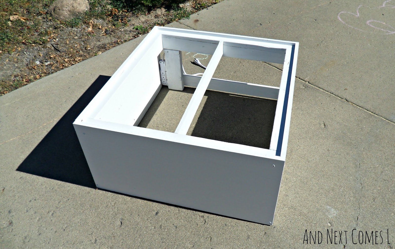 DIY Light Table Tutorial | And Next Comes L - Hyperlexia Resources