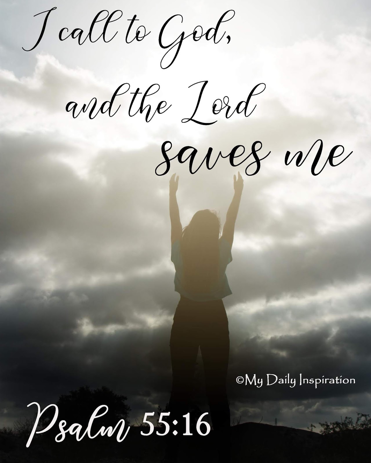 The Lord saves me.