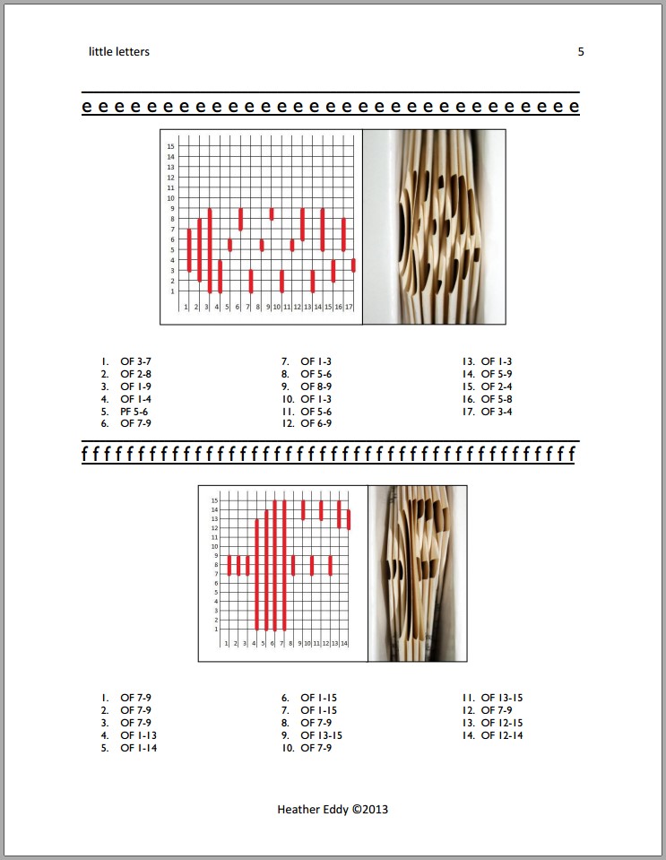 How to Fold Block Alphabet Letters