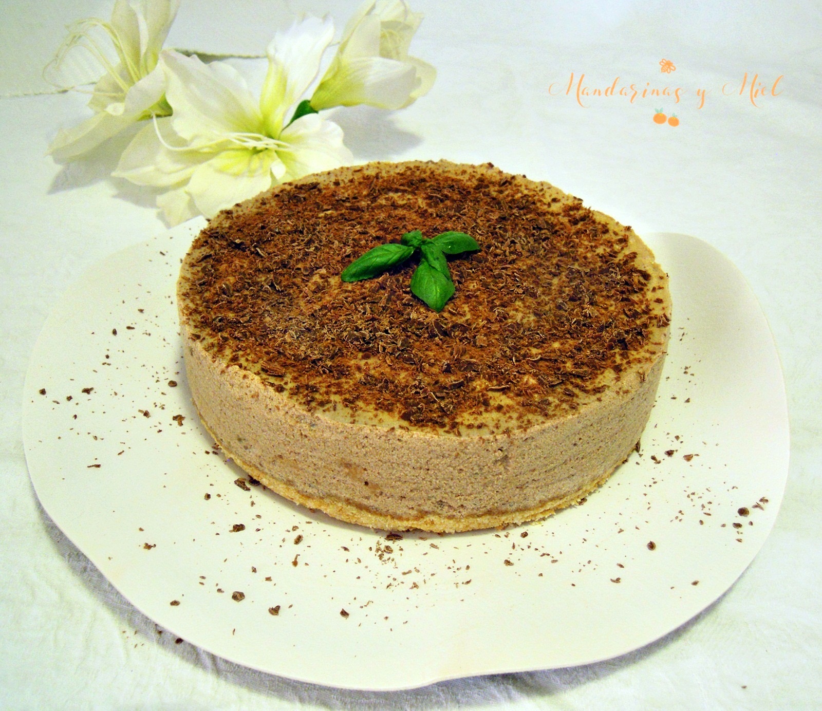 Tarta mousse de chocolate | Mandarinas y miel