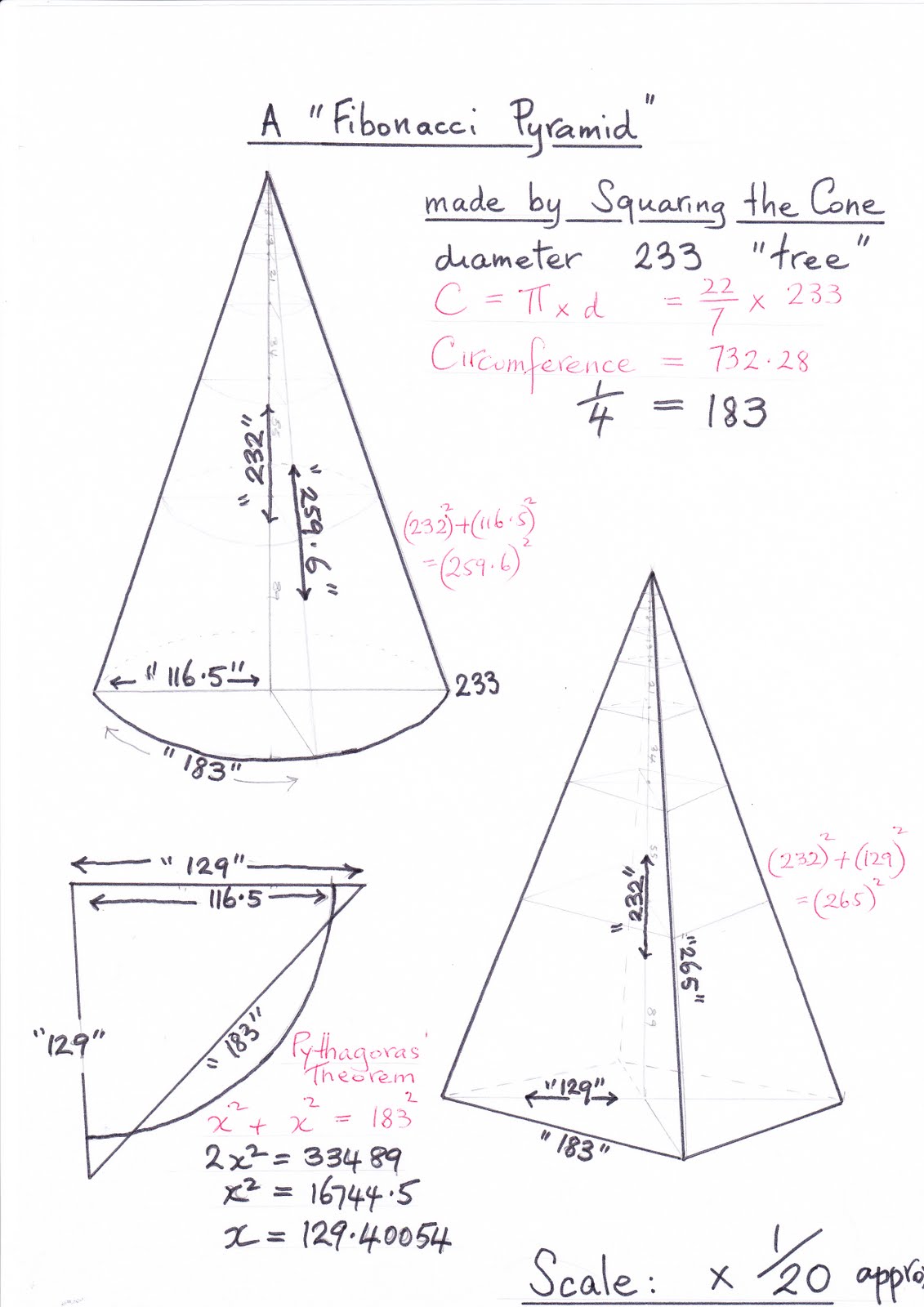 biomathcraft: Make a "Fibonacci Pyramid"
