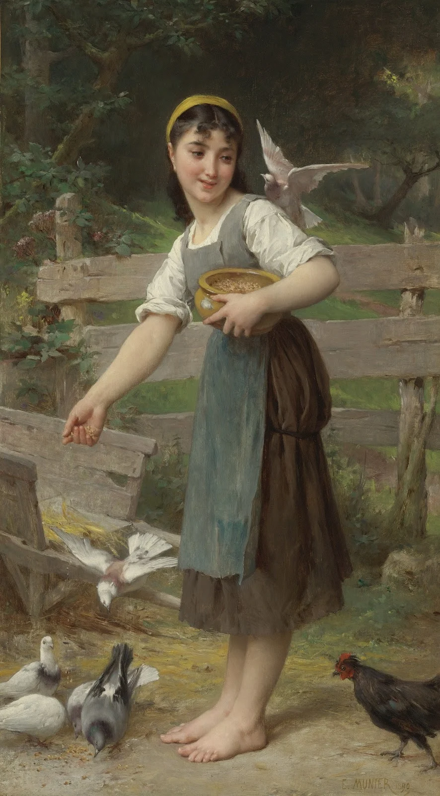 Émile Munier (1840-1895) | Academic painter | Tutt'Art@ | Masterpieces