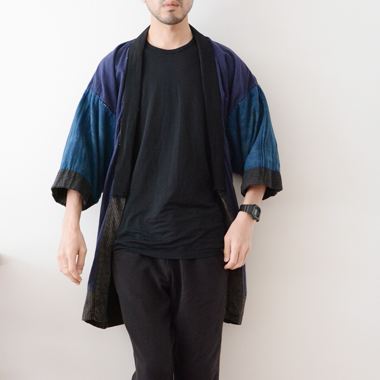 裏がクレイジーな野良着 | Back Side Crazy Pattern Noragi Jacket