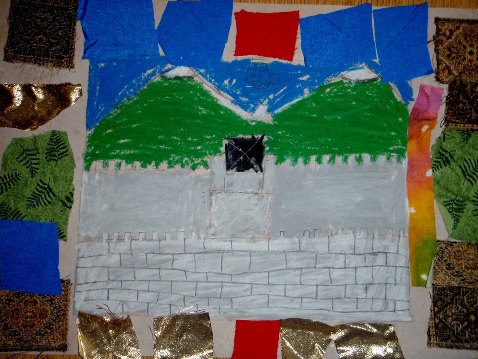 Fayston Elementary Art: Tar Beach Story Quilts