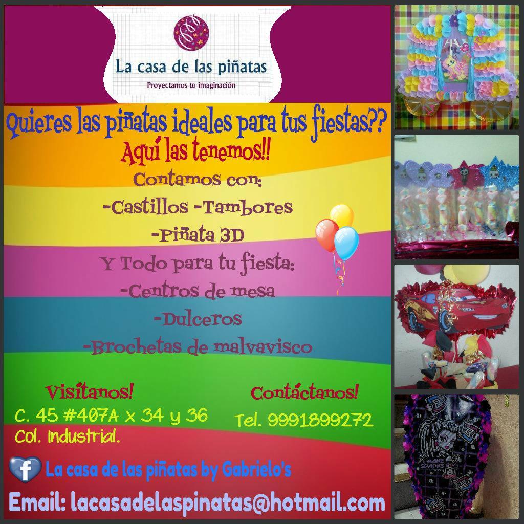 La casa de las piñatas by Gabrielo's