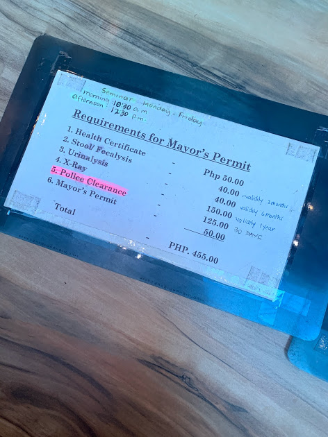 Mole On The Foot: How To Get An Occupational/Individual Mayors Permit ...