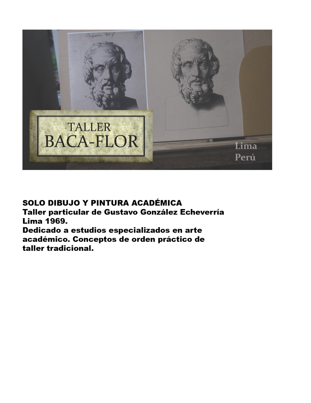TALLER BACA-FLOR: PLANES DE ENSEÑANZA TALLER BACA-FLOR